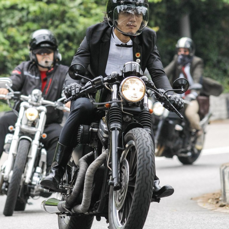 Dapper bikers cut a dash for cash | South China Morning Post