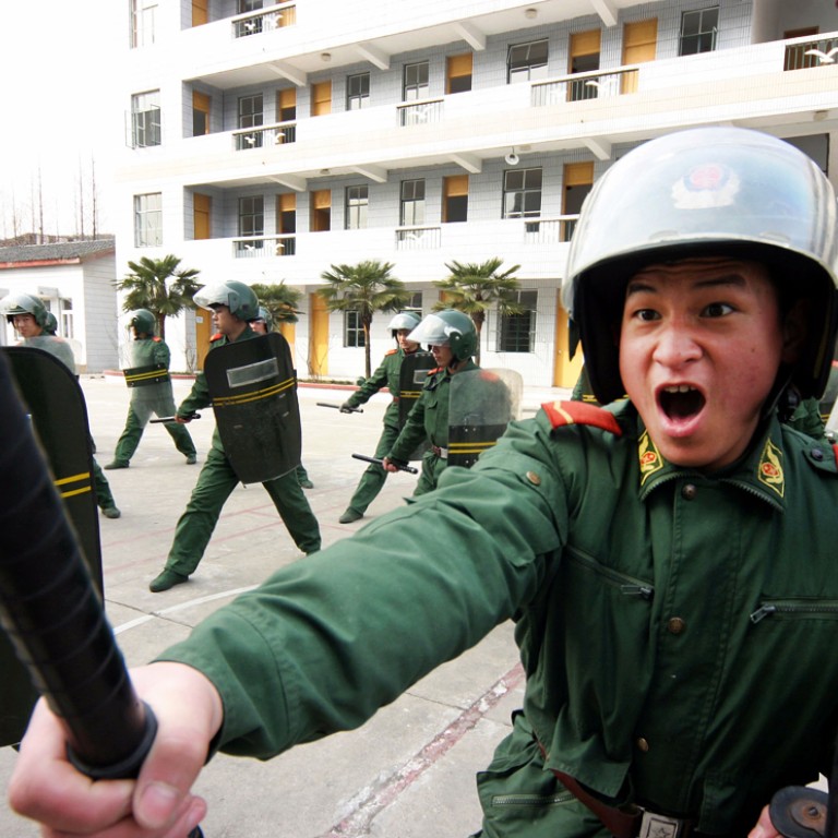 Spiked batons, neck-chains and shock shields: Report slams China's ...