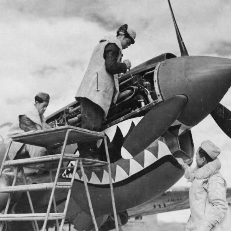 Chinese 'Flying Tigers' pilot who served in second world war squadron ...