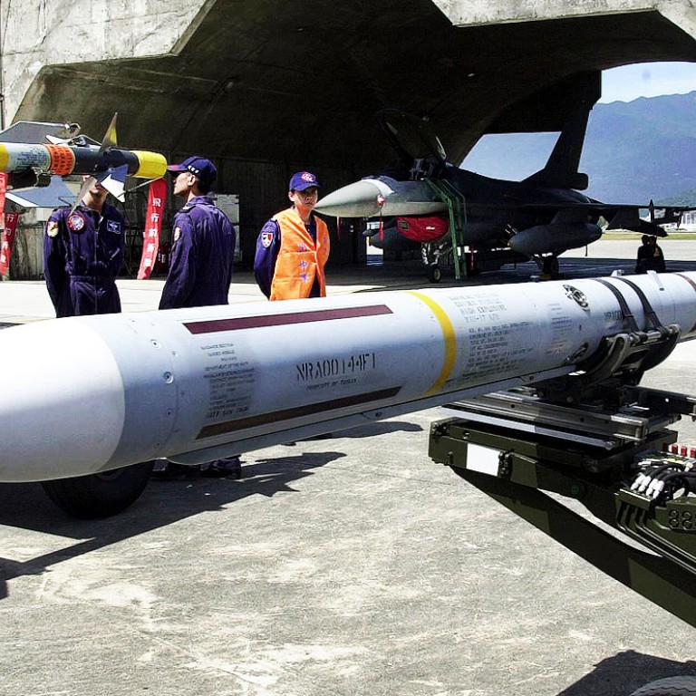 Taiwan tests submarine-launched Harpoon missiles supplied by the US ...