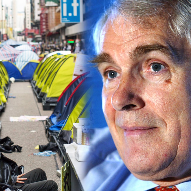 Ex-HSBC chairman David Eldon says pro-democracy protesters should 'move ...