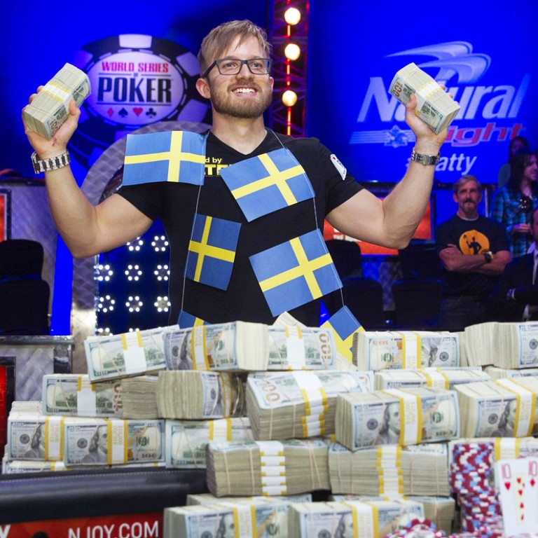 Sweden's Martin Jacobson lands US$10m World Series of Poker prize ...