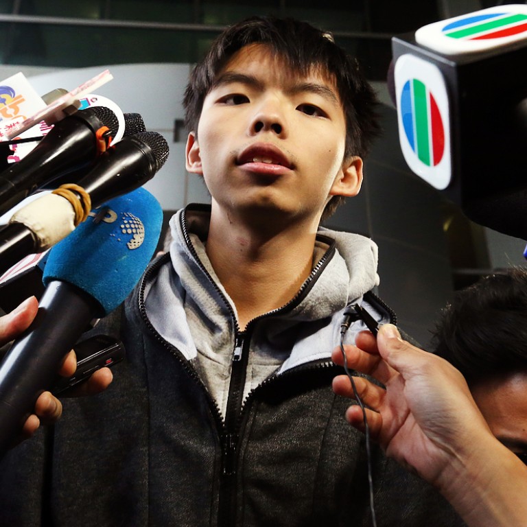 Joshua Wong: Students won’t try to retake Mong Kok after police show of ...