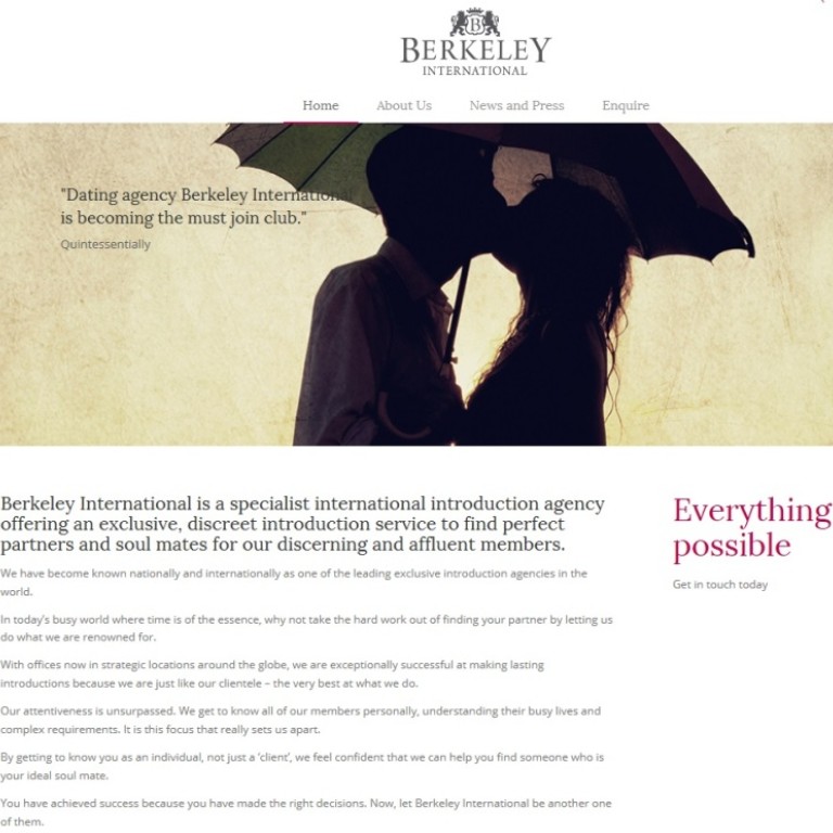 Elite dating agency puts HK$155,000 price tag on love | South China ...