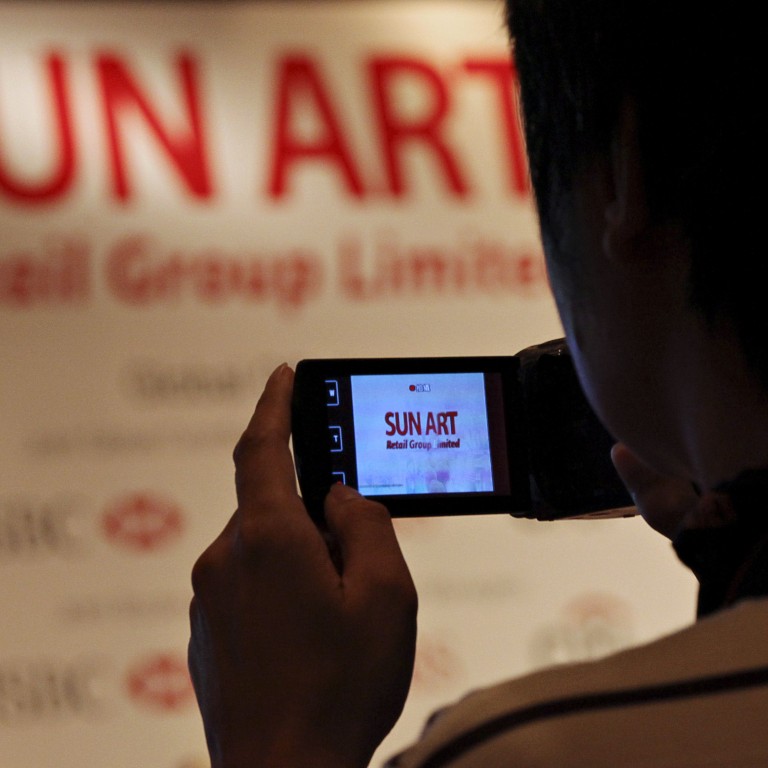 China’s Sun Art Retail sees e-commerce sales surging over 2-3 years to ...