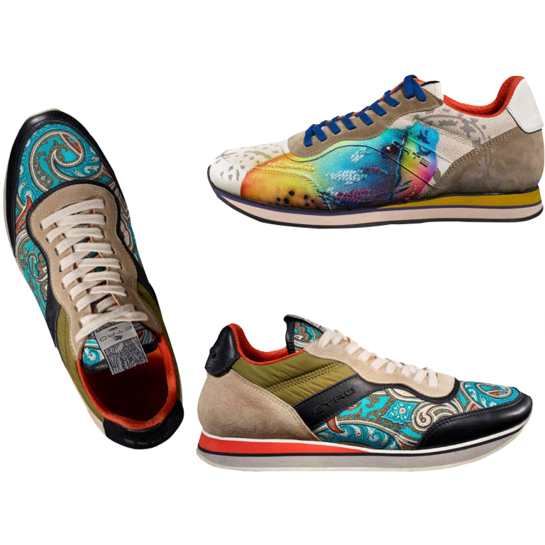 For men: Fancy Etro trainers, and sophisticated Hackett | South China ...