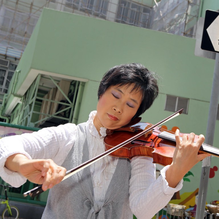 Former violin prodigy Ho Hong-ying brings gift of music to the young ...
