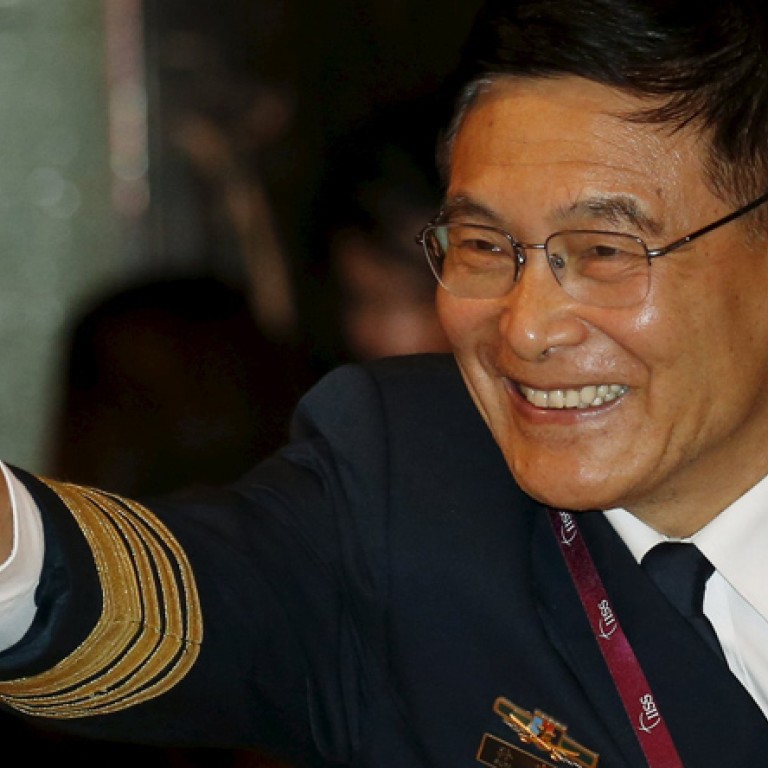 Chinese admiral on mission to calm troubled waters in first speech at Shangri-La Dialogue ...