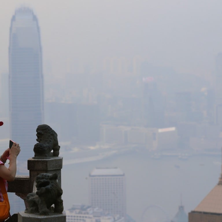 Hong Kong pollution nearly on par with Beijing’s as typhoon’s effect ...
