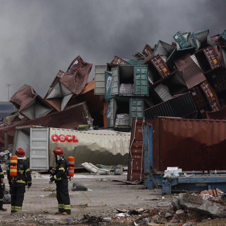 Trade slows at disaster-hit Chinese port as more than 100 ships wait to ...