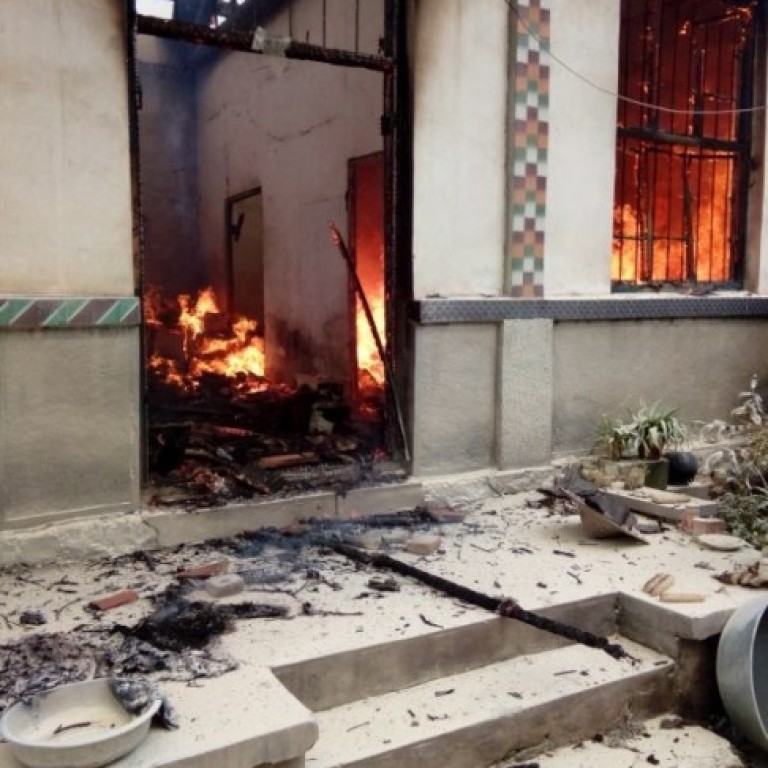 Chinese officials deny blame after man died in fire while workers ...