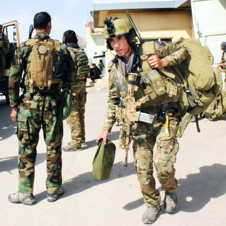 US launches air strikes as Afghan forces battle Taliban in bid to ... US launches air strikes as Afghan forces battle Taliban in bid to ...