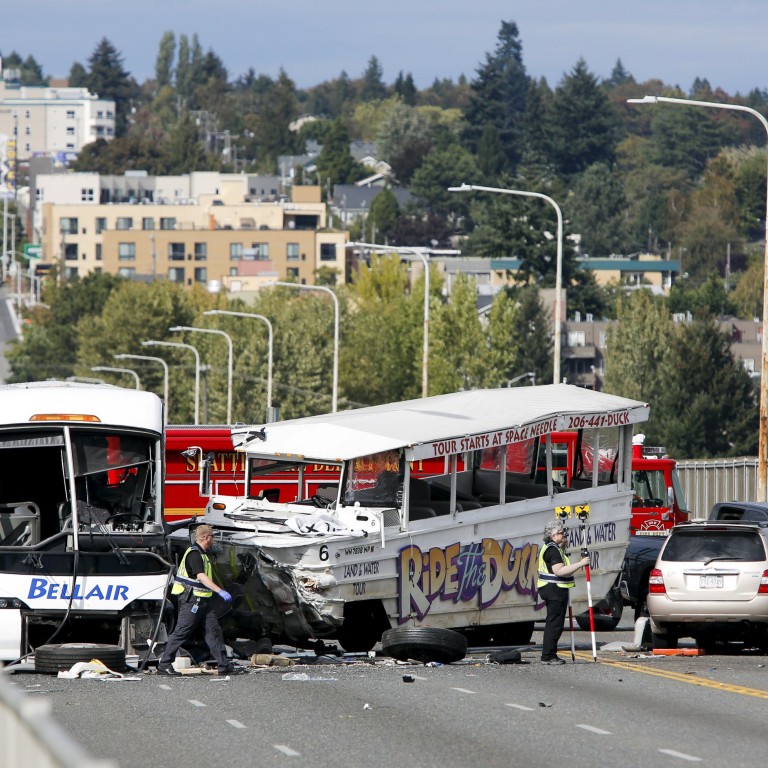 Seattle ‘duck’ tour firm is suspended after crash that killed five ...