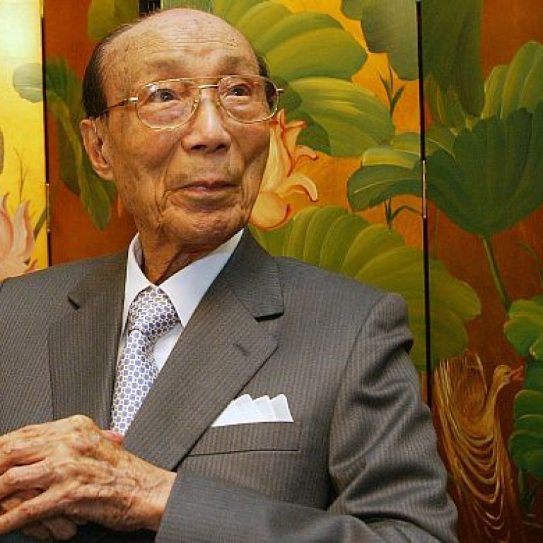 Father of Hong Kong’s movie and TV entertainment Run Run Shaw dies at ...
