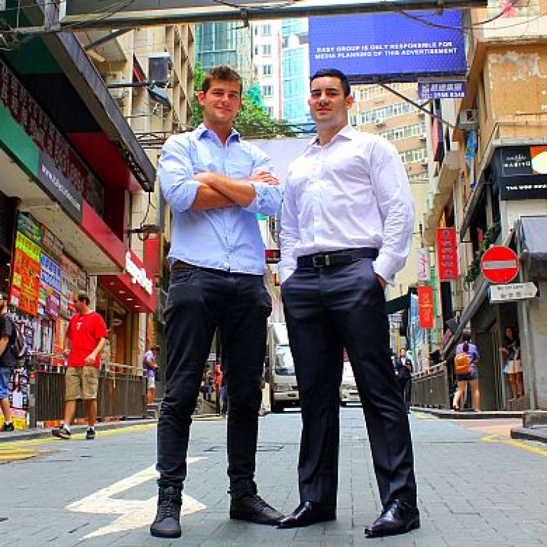 Edmund Rolston and Matt Lamming of Valley Butlers | South China Morning ...
