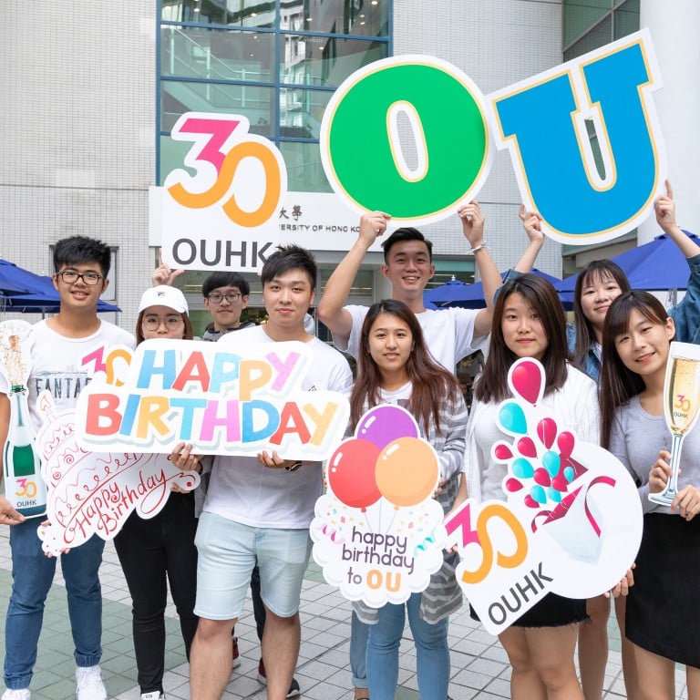 OUHK celebrates 30th anniversary | South China Morning Post