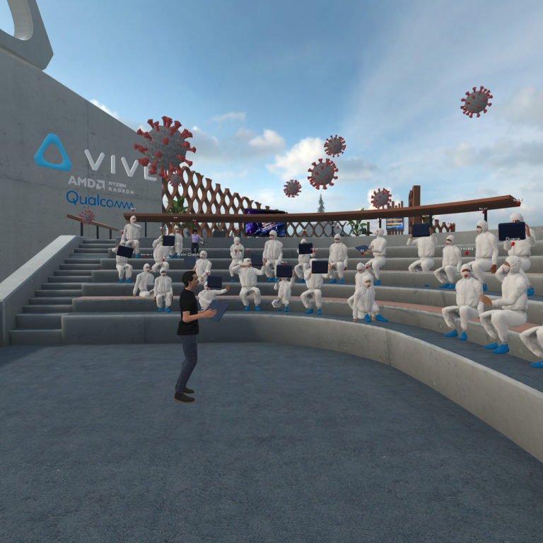 HTC holds conference in virtual reality amid coronavirus pandemic ...
