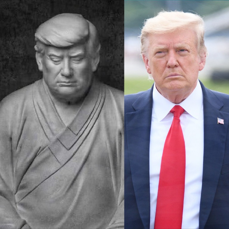 Donald Trump ‘Make Your Company Great Again’ Buddha statue takes off in ...