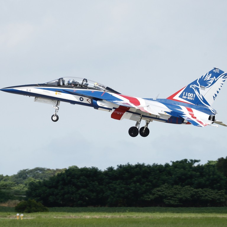 Taiwan’s air force gets second Brave Eagle jet trainer as cross-strait ...