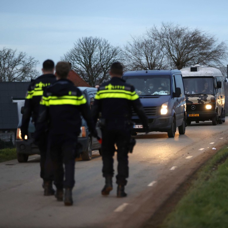 Coronavirus: Dutch police raid rave party in breach of Covid-19 rules ...