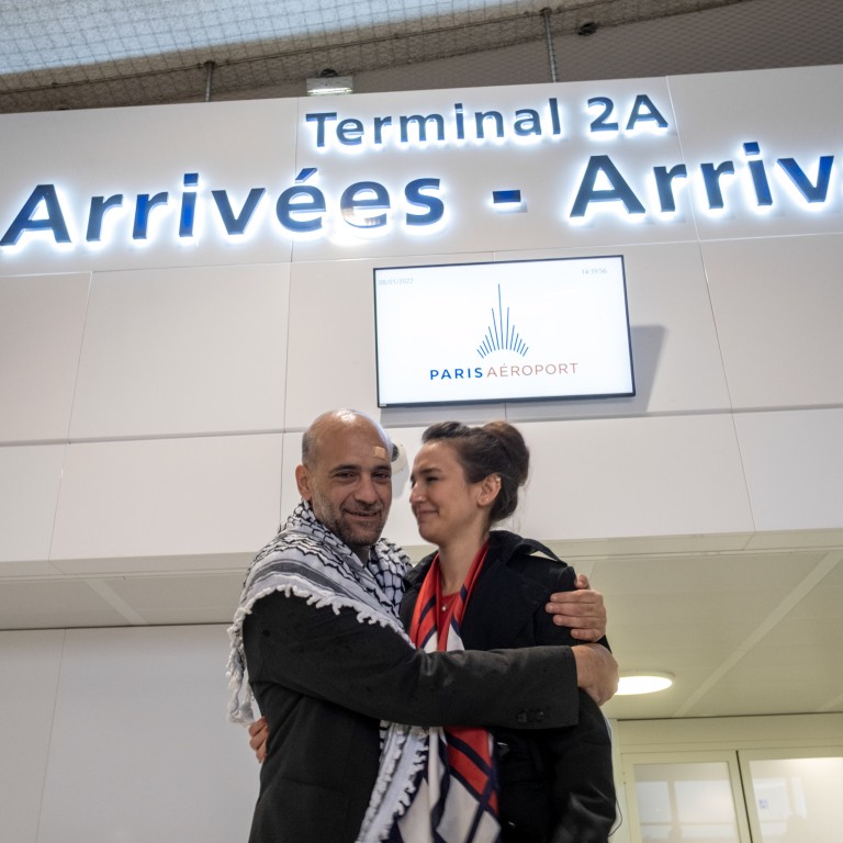 Expelled Egyptian-Palestinian activist Ramy Shaath arrives in Paris ...