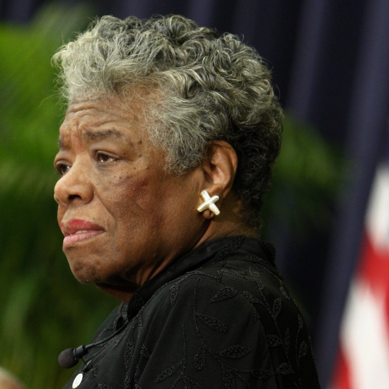 Poet Maya Angelou becomes first African-American woman to appear on US ...