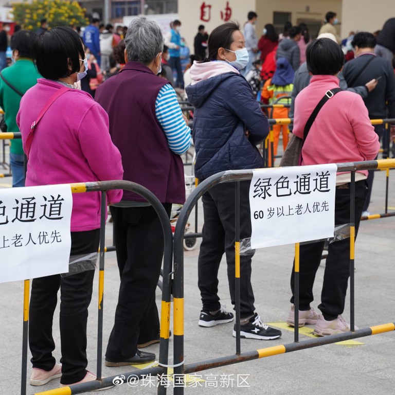 Chinese city of Zhuhai in coronavirus mass testing mode after Zhongshan ... Chinese city of Zhuhai in coronavirus mass testing mode after Zhongshan ...