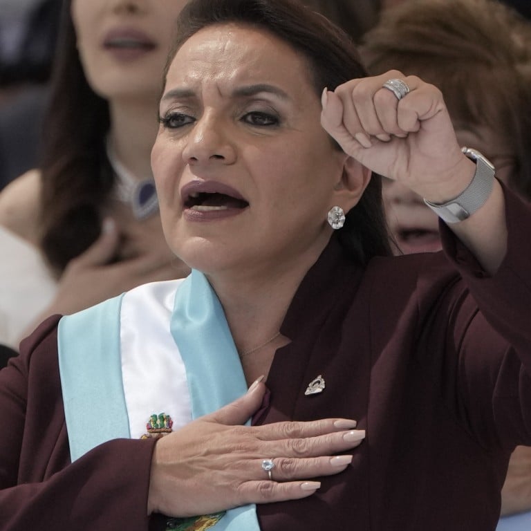 Honduras inaugurates first woman president Xiomara Castro, amid ... Honduras inaugurates first woman president Xiomara Castro, amid ...