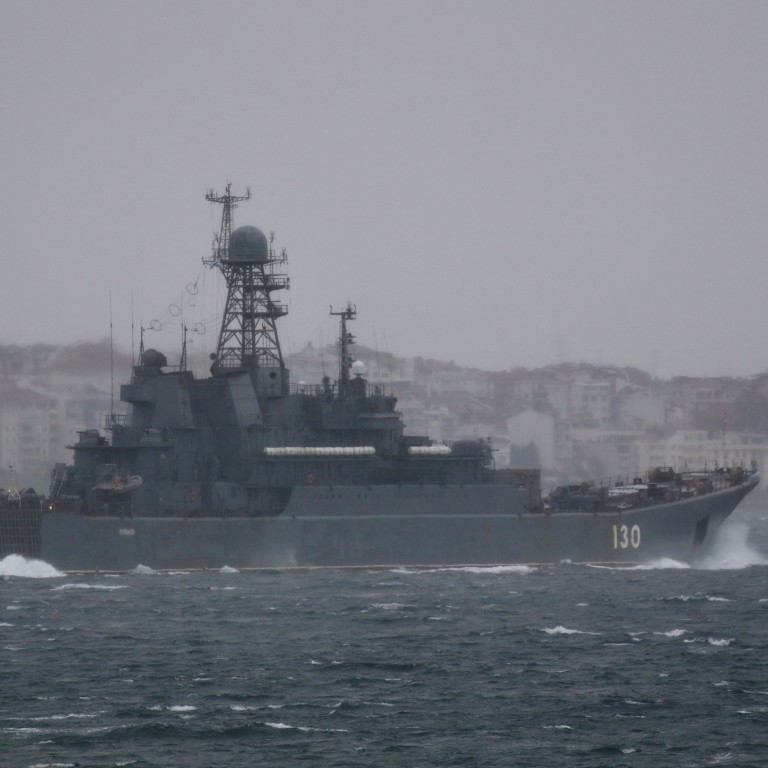 Ukraine crisis: six Russian amphibious landing ships headed to Black ...
