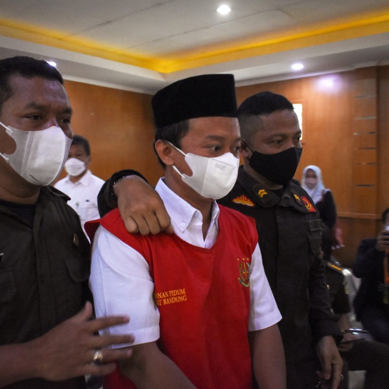 Indonesian paedophile Herry Wirawan’s life term, rather than castration ...