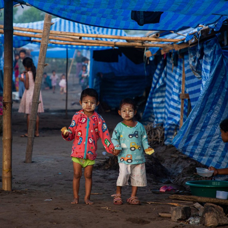 Myanmar troops accused of taking children hostage during clashes ...