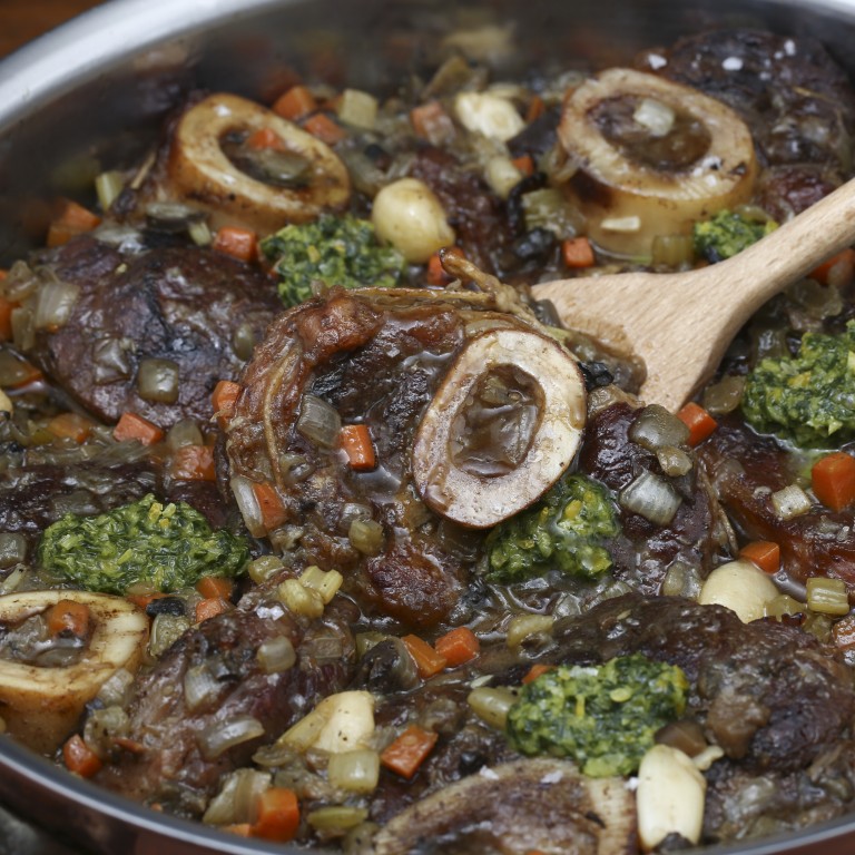 How to make braised veal shanks with porcini and gremolata: a rich ...