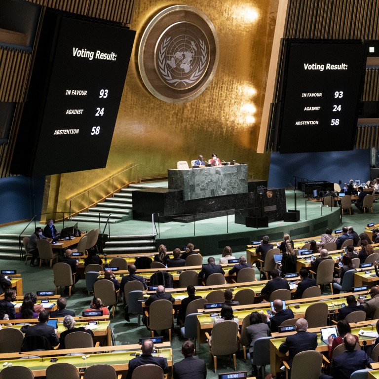 Ukraine war: UN General Assembly suspends Russia from top human rights ...