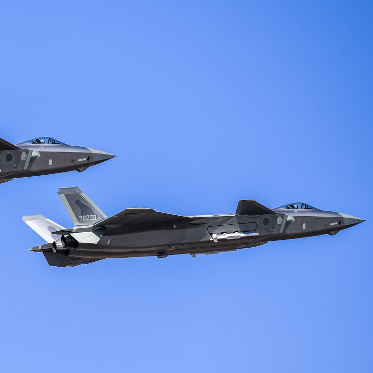 China’s ‘Mighty Dragon’ stealth fighter stretches its wings over a ...