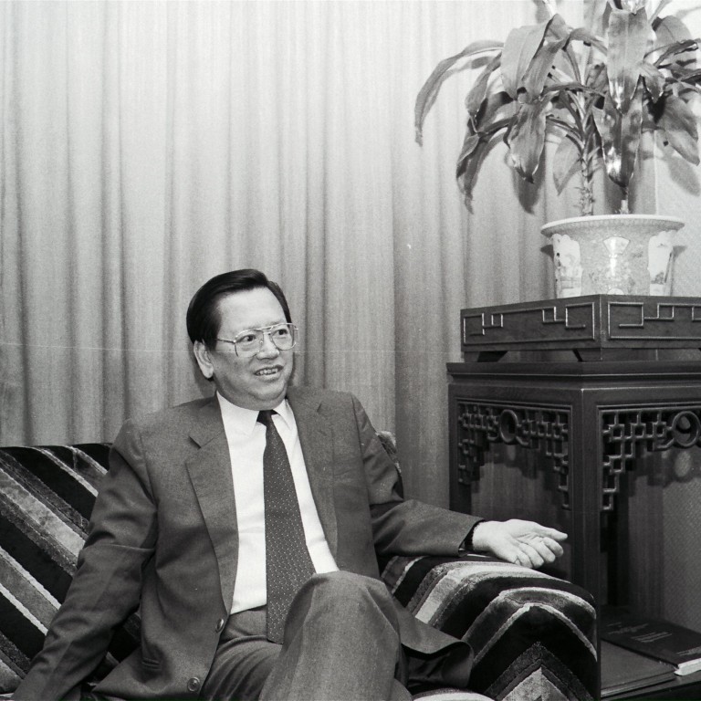 Robin Chan, businessman and father of Hong Kong politician Bernard Chan ...