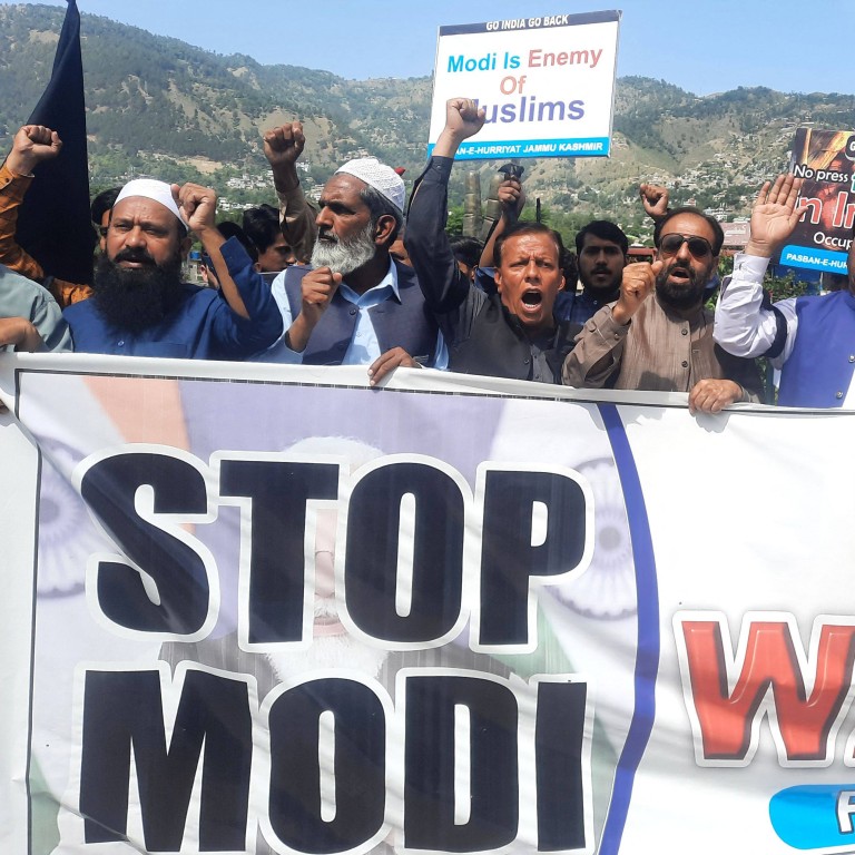 Modi visits Indian-held Kashmir for first time since stripping region ...