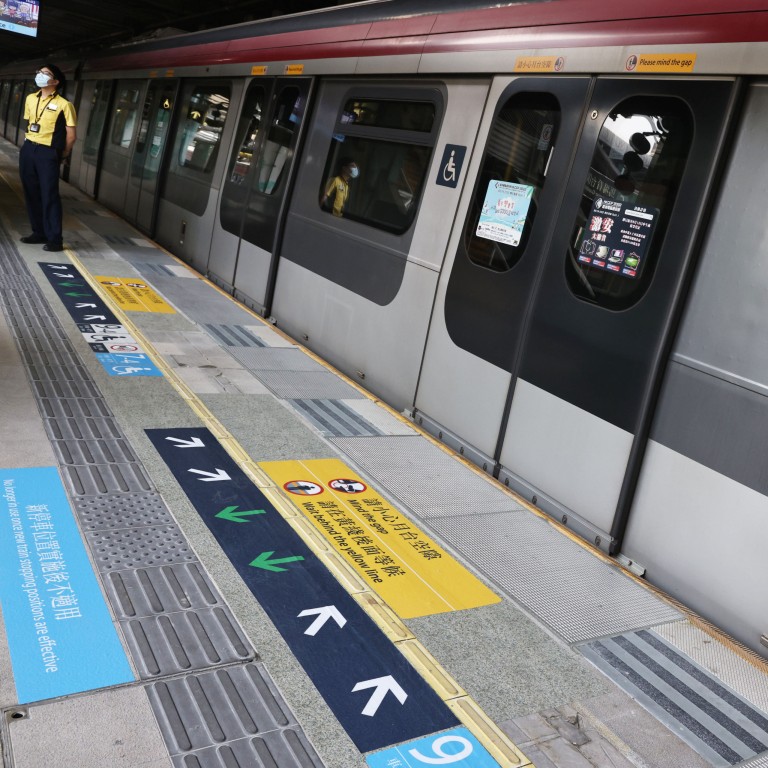 Hong Kong’s 2 busiest cross-harbour MTR lines report peak-time commuter ...