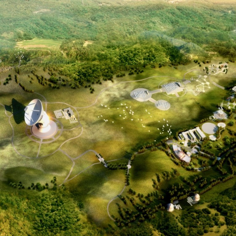 China is building the world’s largest steerable telescope, called QTT ...