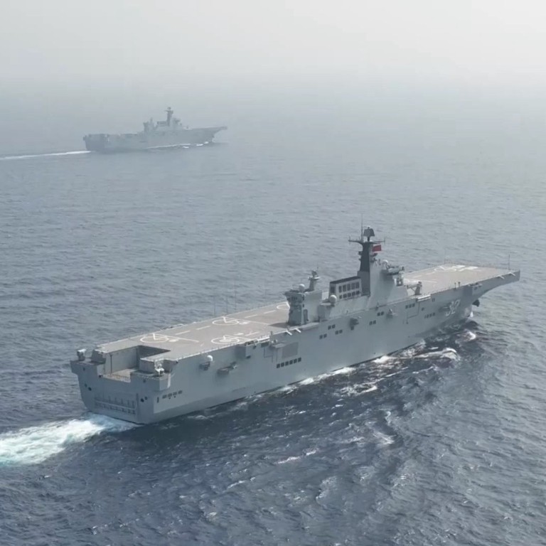 China’s Type 075 amphibious assault ships ready for combat, PLA Navy ...