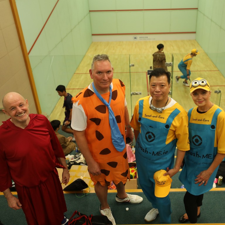 Operation Santa Claus: Hong Kong squash tournament a hit with costumed ...