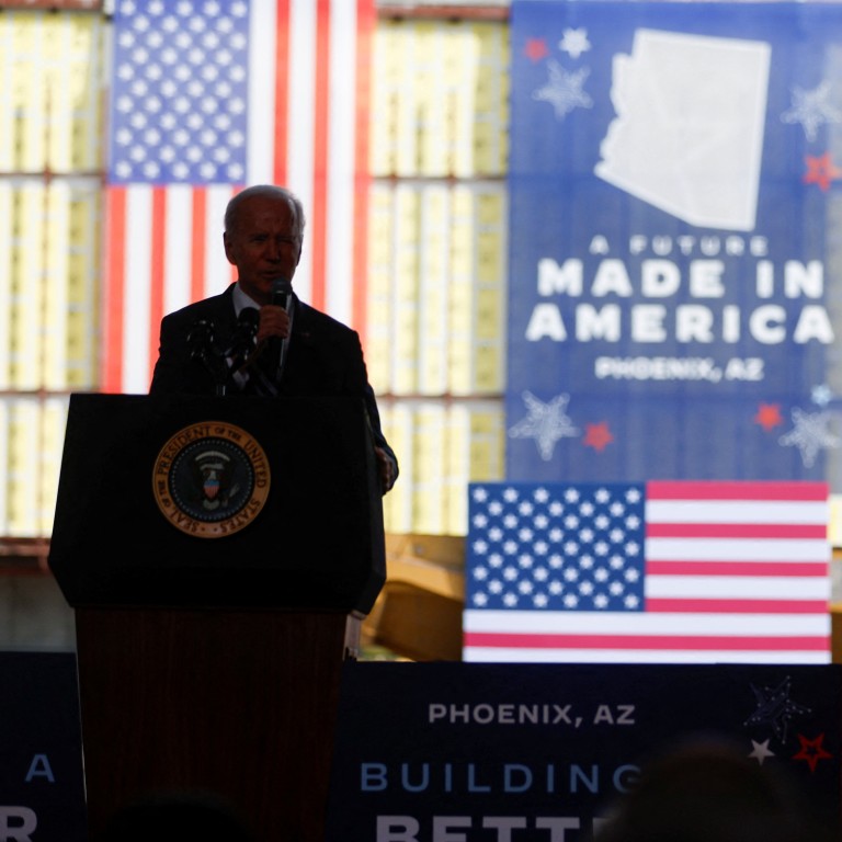 US President Joe Biden visits TSMC plant in Arizona, a symbol of his ...
