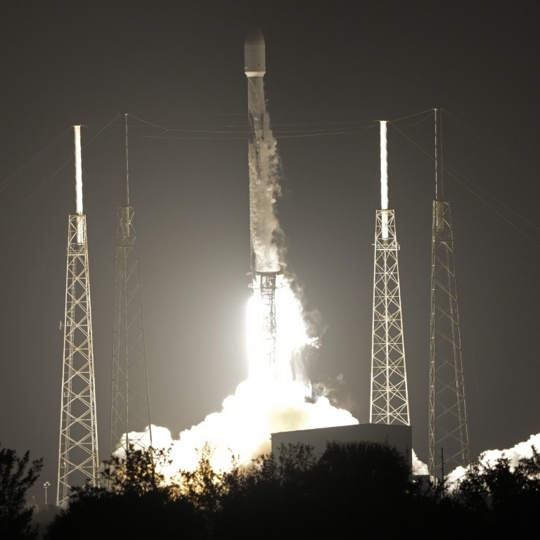Japan’s ispace lander rockets towards moon with UAE rover | South China ... Japan’s ispace lander rockets towards moon with UAE rover | South China ...