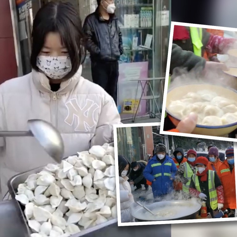 ‘Free love dumplings’: kind Chinese girl, 14, who spends allowance on ...
