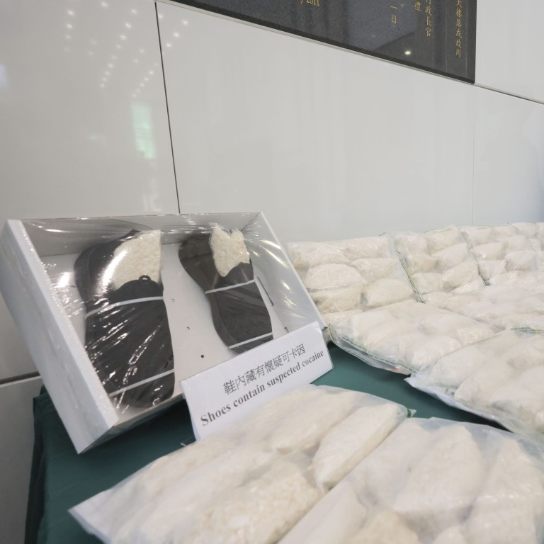 Hong Kong customs seizes cocaine worth HK$26 million hidden in sports ...