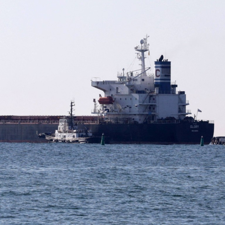 China-bound cargo vessel refloated in Suez Canal after running aground ...