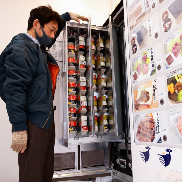 Japan gets whale sashimi, steak, bacon vending machines for ‘people who ...