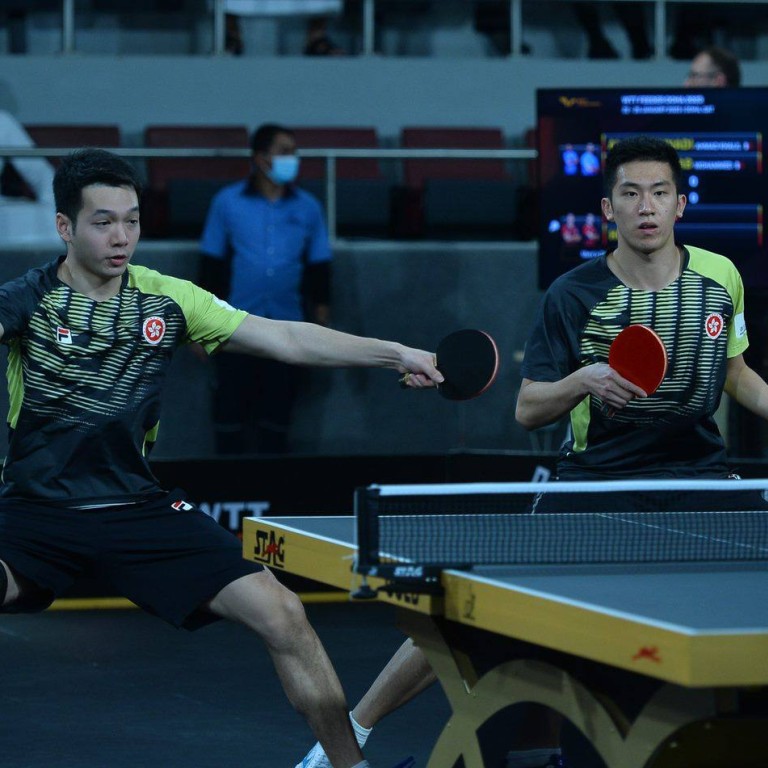 Hong Kong table tennis pairs put in medal-winning performance during ...