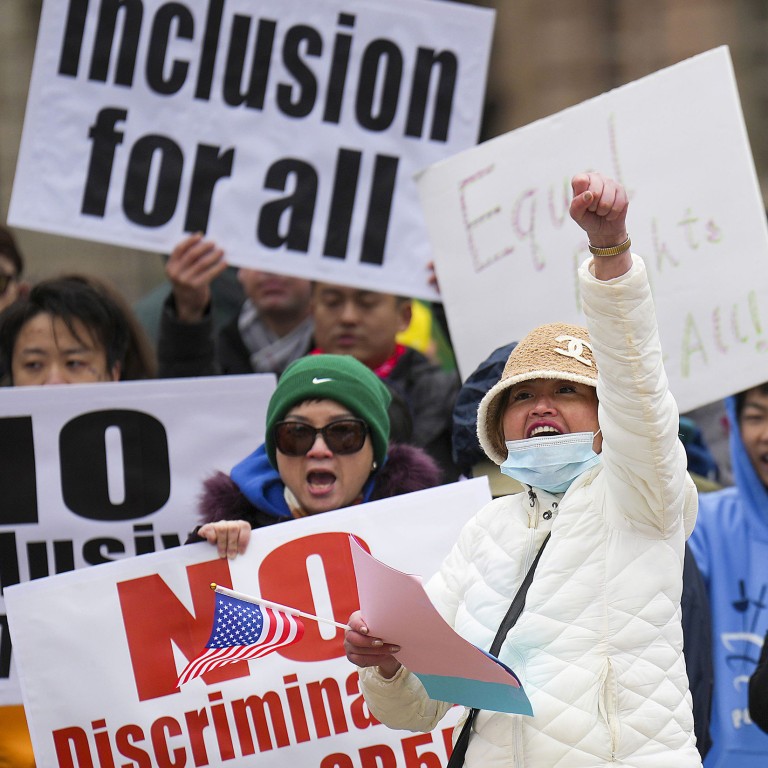 Chinese-Americans in Texas protest ‘hateful’ state senate bills | South ...