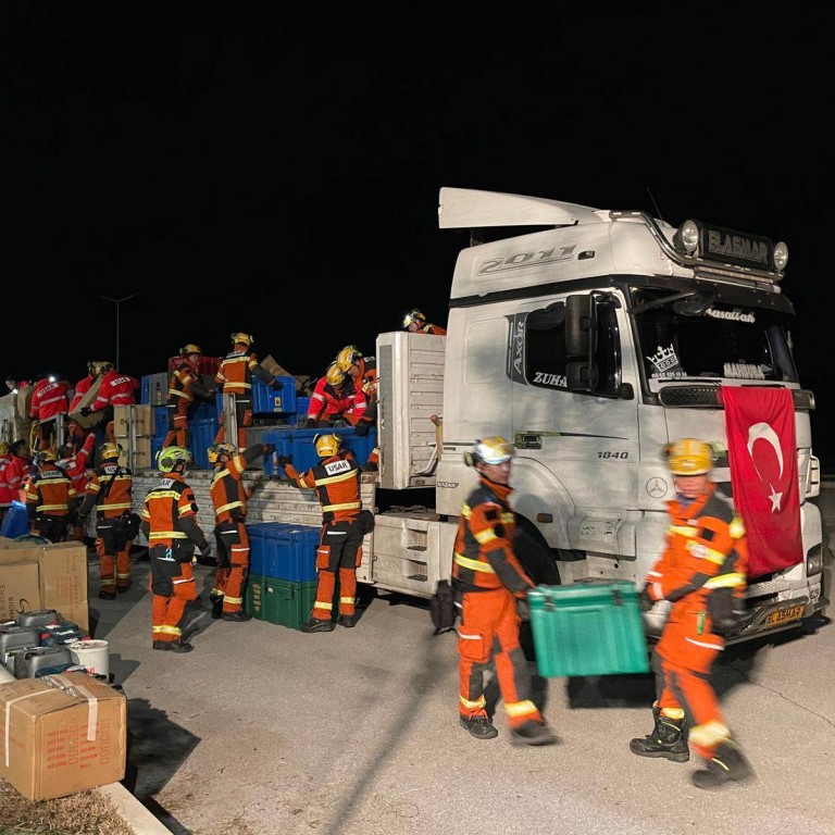 Hong Kong rescue team gets to work in earthquake-stricken Turkey amid ...