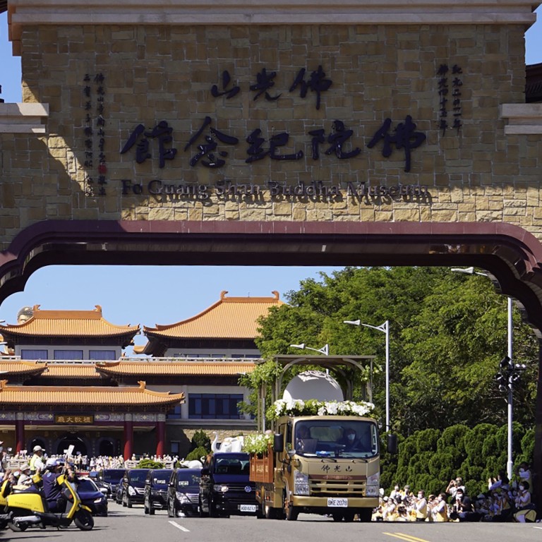 Taiwan entry ban for monk Hsing Yun’s memorial prompts cross-strait ...